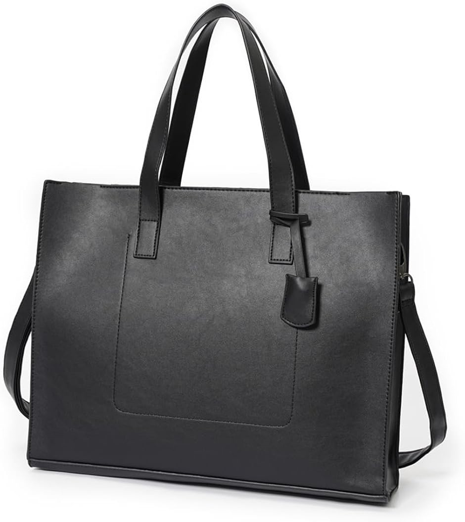 トートバッグ メンズ 小さめ レザー カジュアル 黒 ビジネス カバン とーとばっぐ 自立縦型 B044(ブラック) : スピード発送 ホリック - 通販 - Yahoo!ショッピング