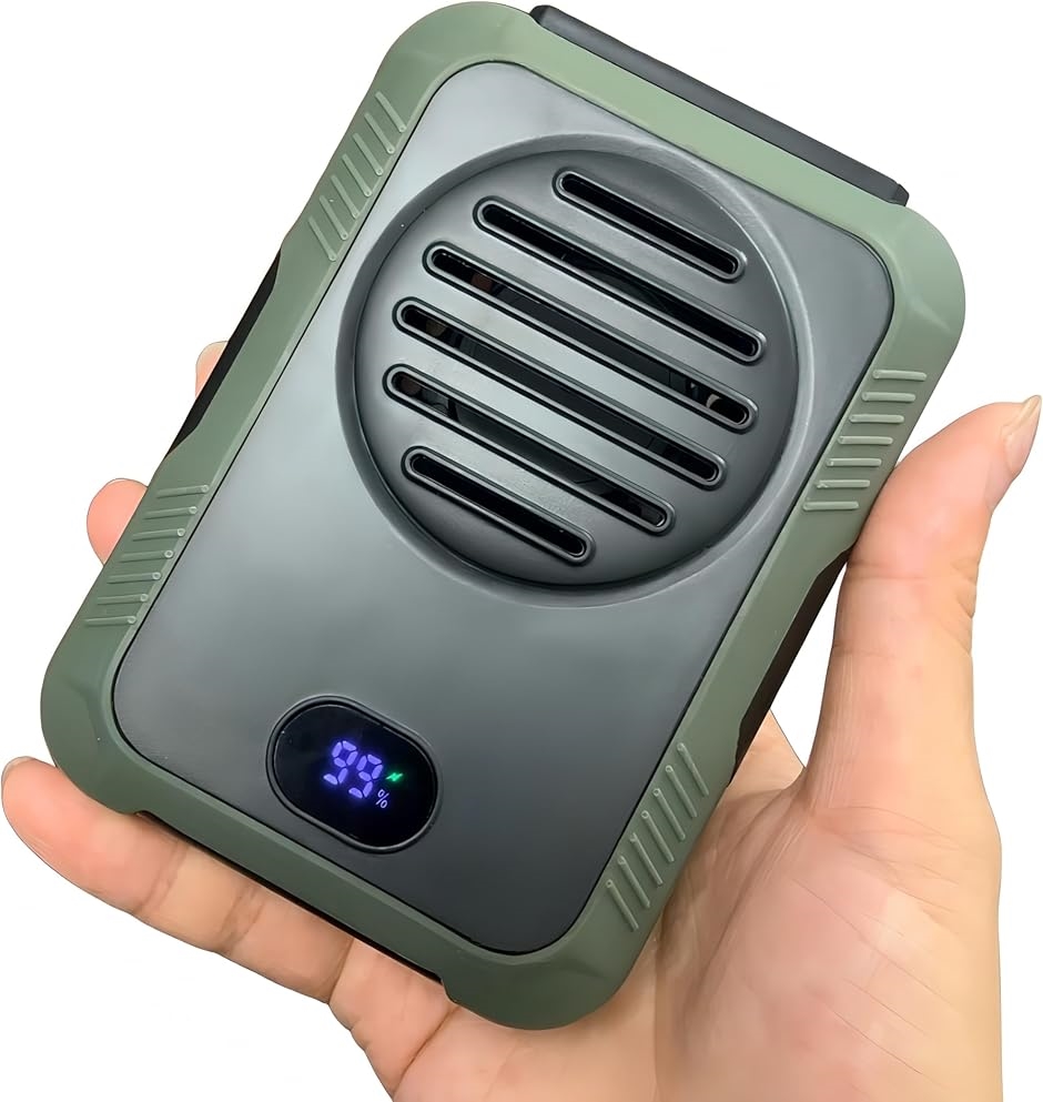 ベルトファン 腰掛け式 小型静音携帯ハンディ扇風機(グリーン) : スピード発送 ホリック - 通販 - Yahoo!ショッピング