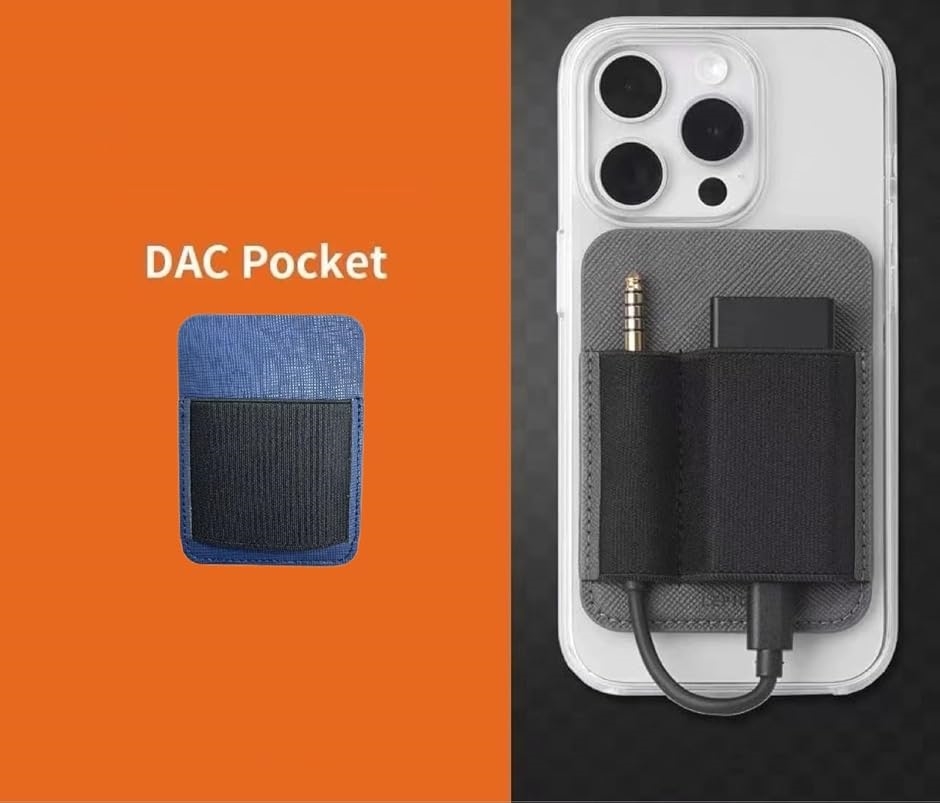 DAC POCKET ダックポケット MagSafe対応 USB(Navy(Large), Navy(Large)) : スピード発送 ...