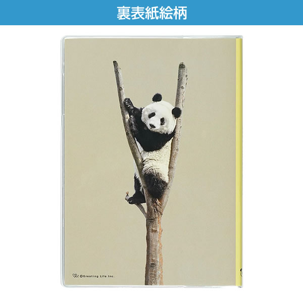 グリーティングライフ 2026 ダイアリー 手帳 B6 パンダ 木登り CD-1381-PA ソフトカバー マンスリー＆ウィークリー 2026年1月〜2026年12月 : 堀萬昭堂 ヤフー店 ...