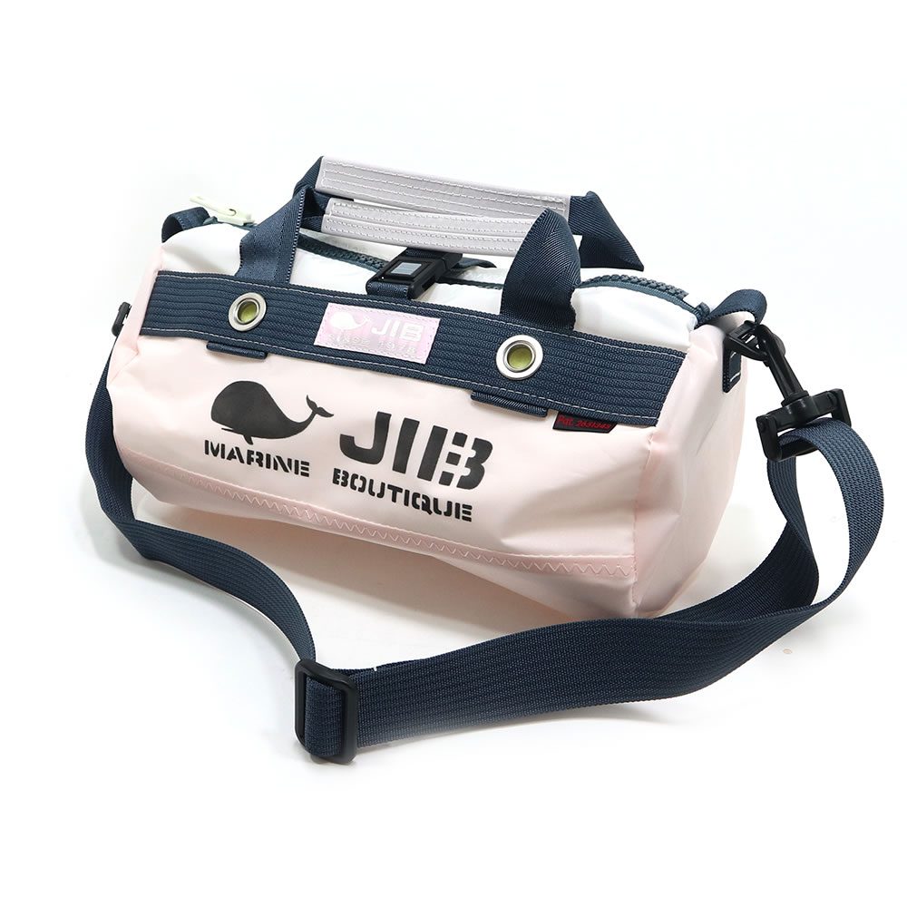 JIB ボーダーダッフルバッグ SSサイズ DSSB さくらグレース/SAKUAR GRACE ショルダーベルト付 8文字まで名入れ無料（背面のみ） ジブ : 堀萬昭堂 ヤフー店 - 通販 ...