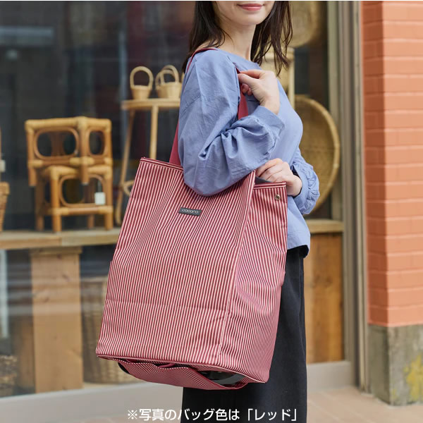 レップ(Rep) COCORO 折りたたみ式ハンディトートカート ショッピングカート Strip（スタライプ） レッド 564707 30L 保冷・保温 耐荷重量：8kgまで : rep ...