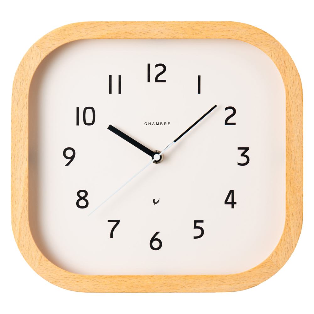 掛け時計 CHAMBRE Calme CLOCK シャンブル カルムクロック CH-068 掛時計 特典付 おしゃれ ウォールクロック かけ時計 置き時計 日本製 木製 インターゼロ ...