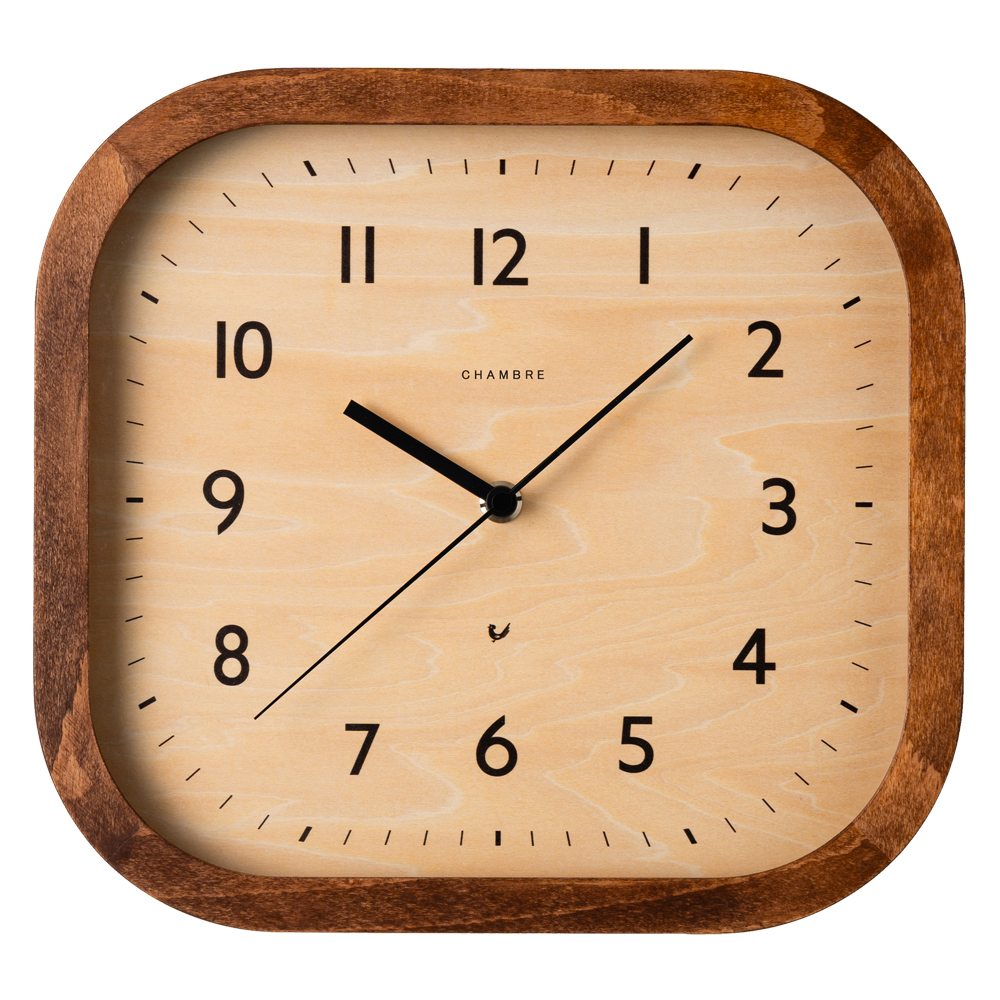 掛け時計 CHAMBRE Calme CLOCK シャンブル カルムクロック CH-068 掛時計 特典付 おしゃれ ウォールクロック かけ時計 置き時計 日本製 木製 インターゼロ : ホッ ...