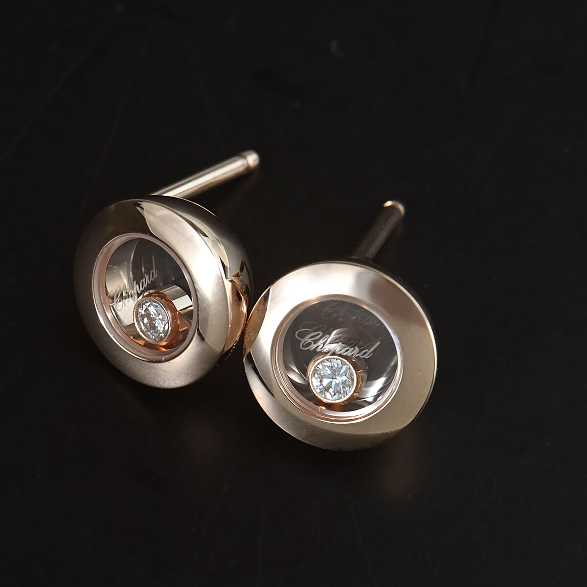 ショパール CHOPARD ハッピーダイヤモンド アイコン ラウンド 1Pダイヤ ピアス 83A017-5001 新品 レディース ジュエリー :CPJ225:宝石広場ヤフー店 - 通販 ...