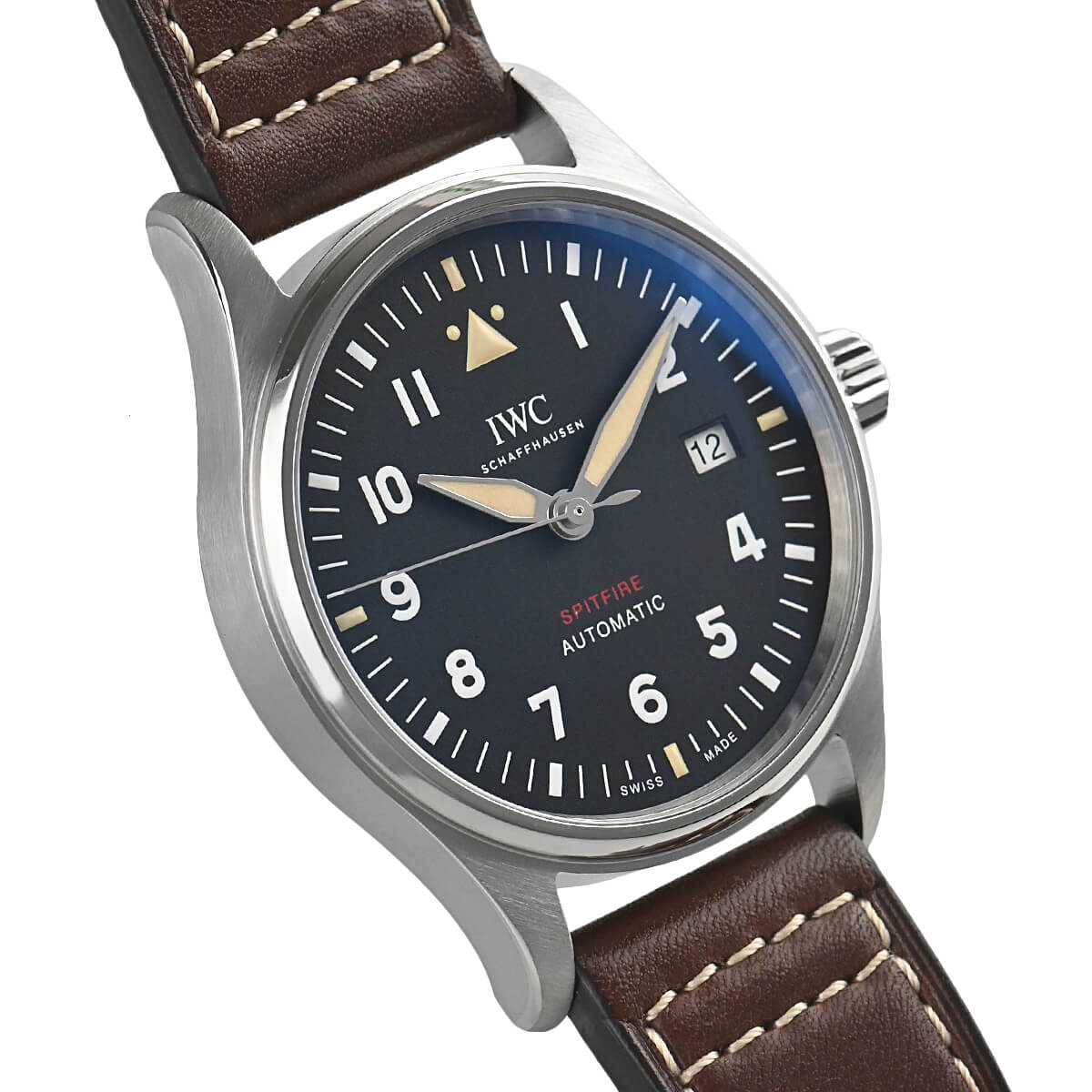 IWC アイダブリューシー パイロットウォッチ オートマティック スピットファイア IW326803 中古 メンズ 腕時計 : 宝石広場ヤフー ...