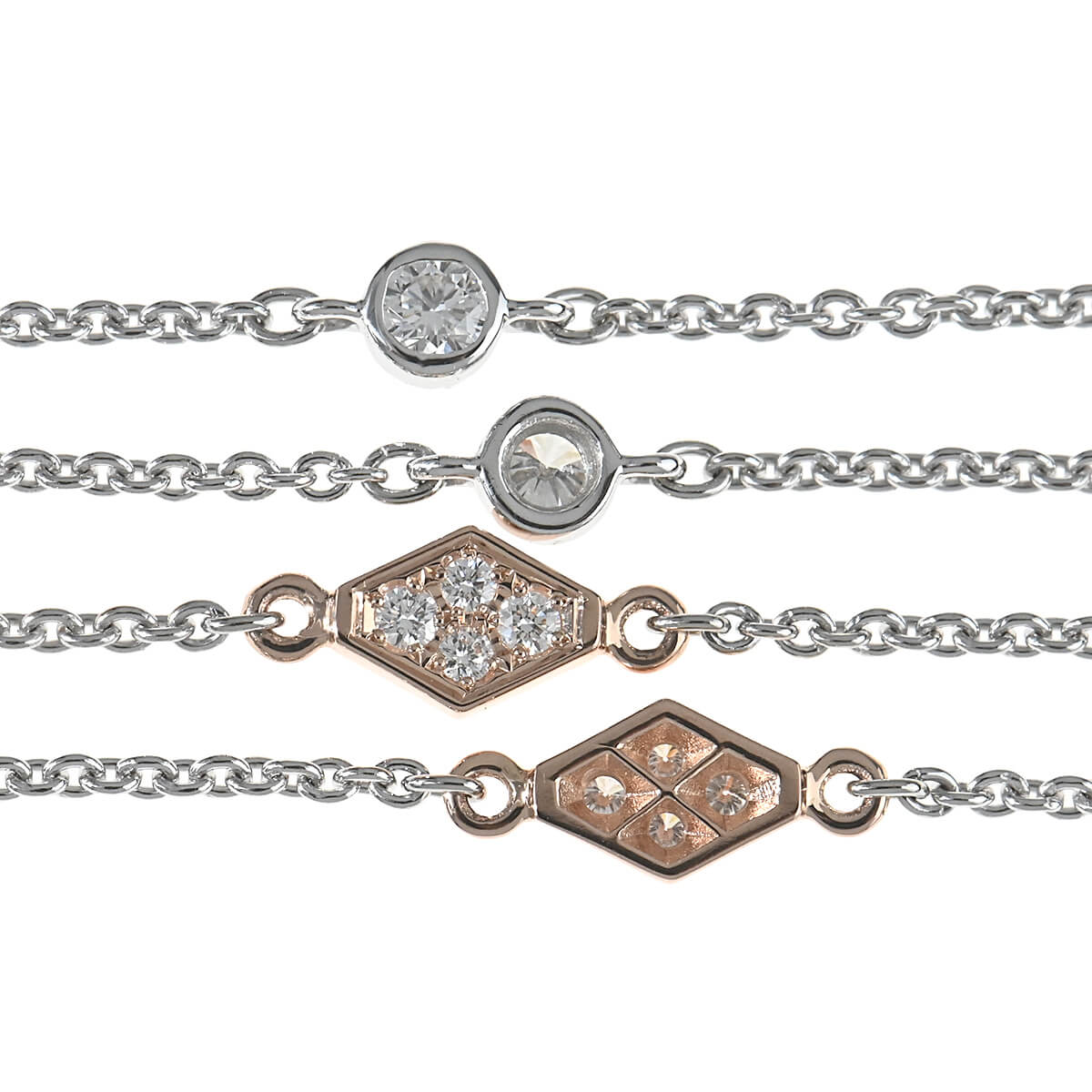 MIKIMOTO ミキモト 1Pパール・ダイヤ スライドステーション MIKIMOTO ミキモト 1Pパール・ダイヤ スライドステーション