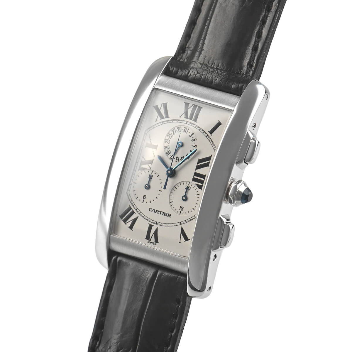 Cartier カルティエ タンク アメリカン クロノリフレックス W2603356 中古 メンズ 腕時計 : 宝石広場ヤフー店 - 通販 ...