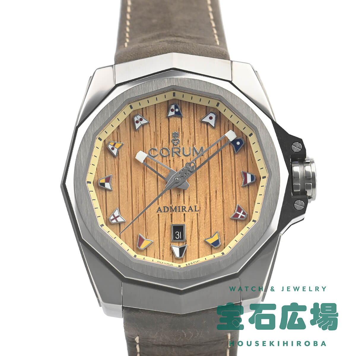 CORUM コルム アドミラル AC-ONE 45 082.500.04/0F62 AW01 中古 メンズ 腕時計 : 宝石広場ヤフー店 ...