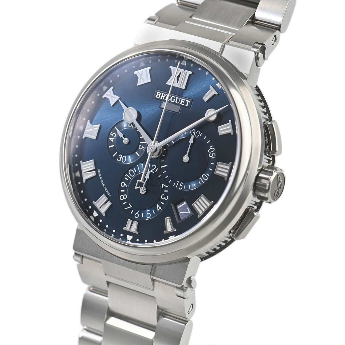 ブレゲ BREGUET マリーン クロノグラフ 5527TI/Y1/TW0 新品 メンズ 腕時計 : 宝石広場ヤフー店 - 通販 - Yahoo!ショッピング