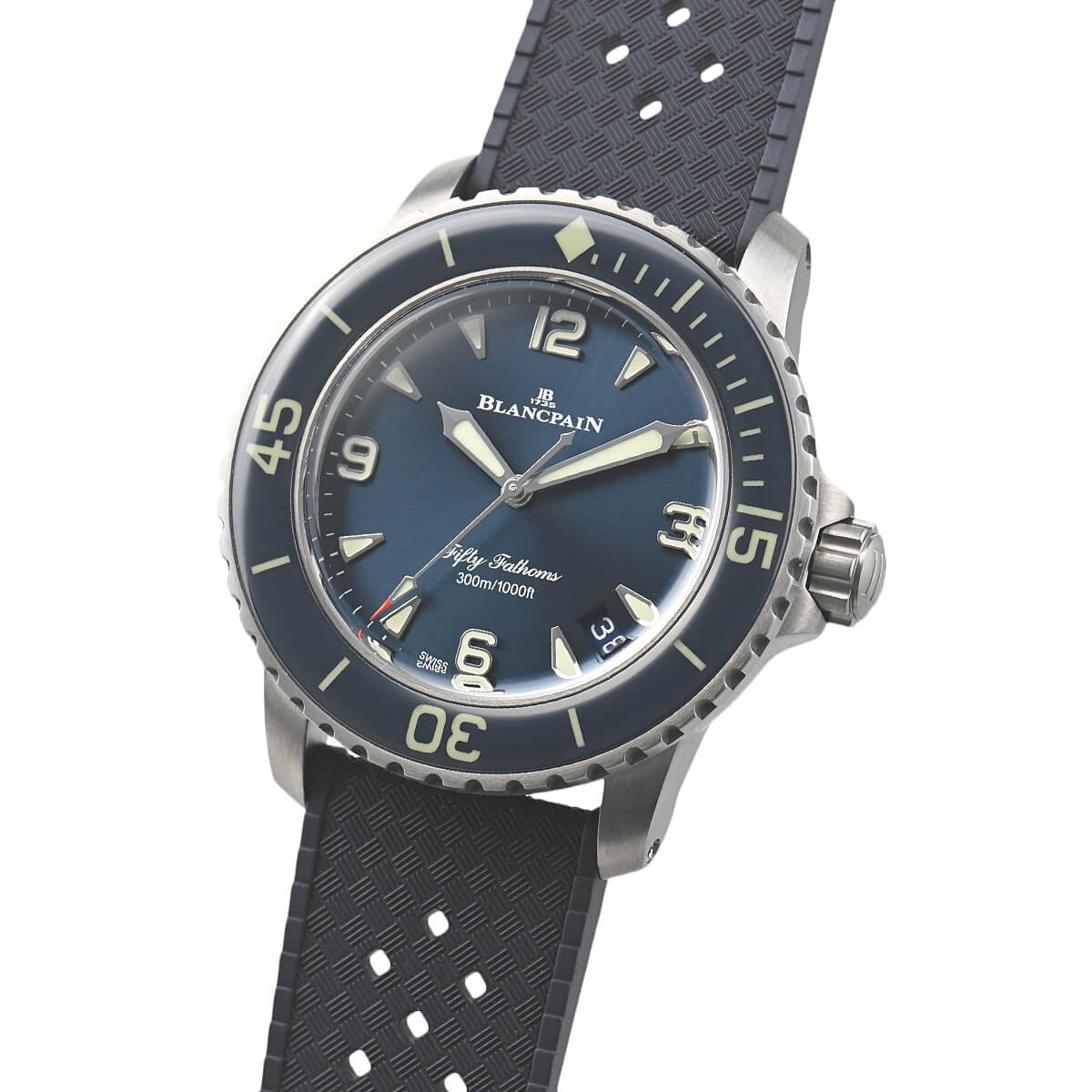 BLANCPAIN（ブランパン） フィフティ ファゾムス オートマティック 5010-12B40-O64A 新品 メンズ 腕時計 : 宝石広場 ...