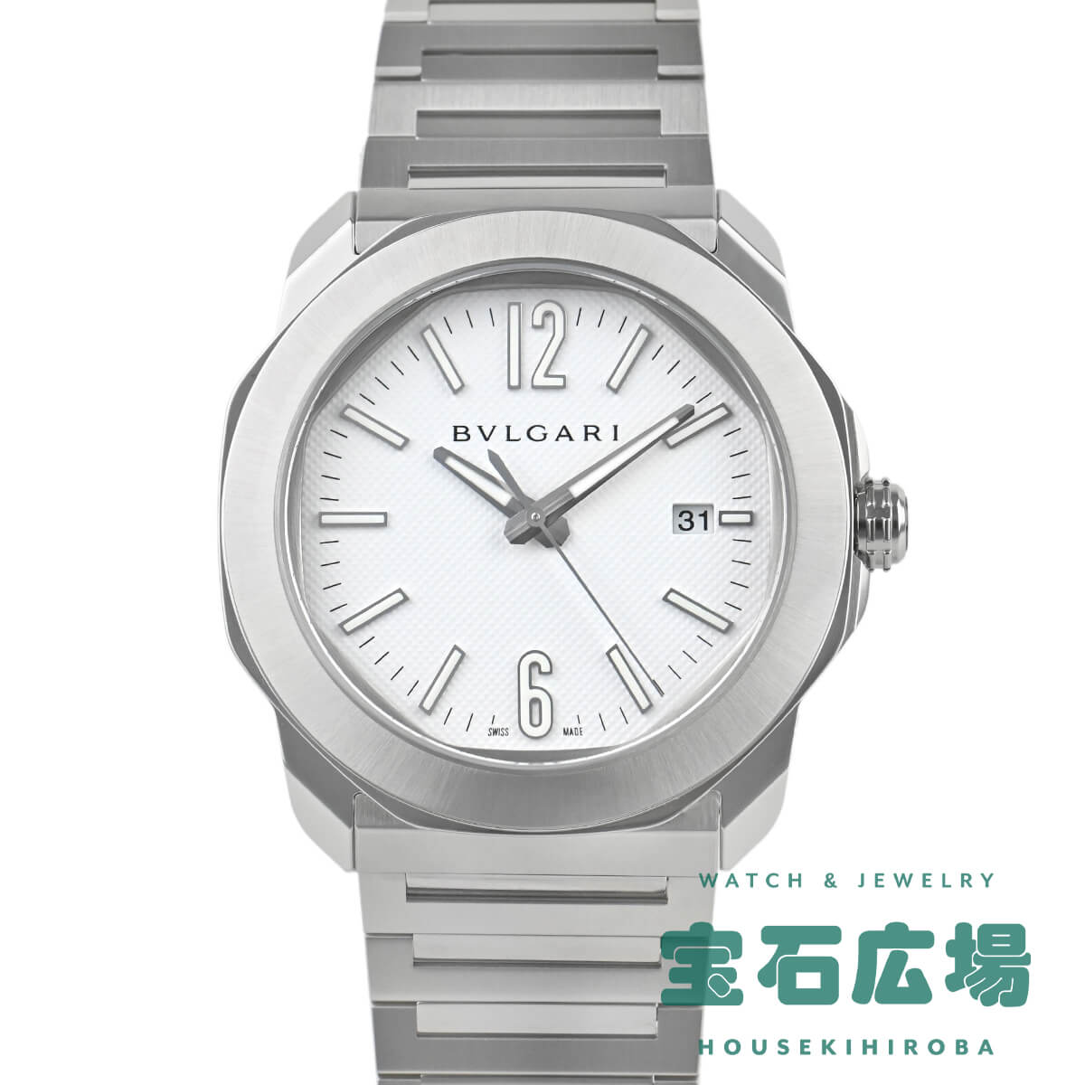 BVLGARI（ブルガリ） オクト ローマ 103738 新品 メンズ 腕時計 : 宝石広場ヤフー店 - 通販 - Yahoo!ショッピング