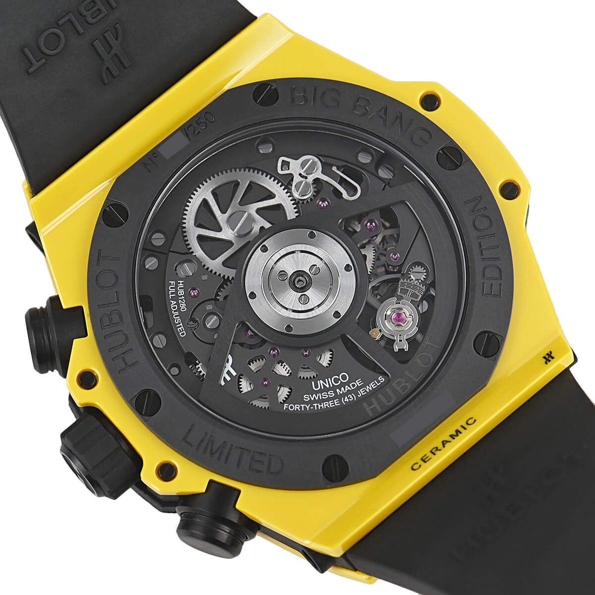 HUBLOT ウブロ ビッグバン ウニコ イエローマジック 限定250本 441.CY.471Y.RX 新品 メンズ 腕時計 : 宝石広場 ...