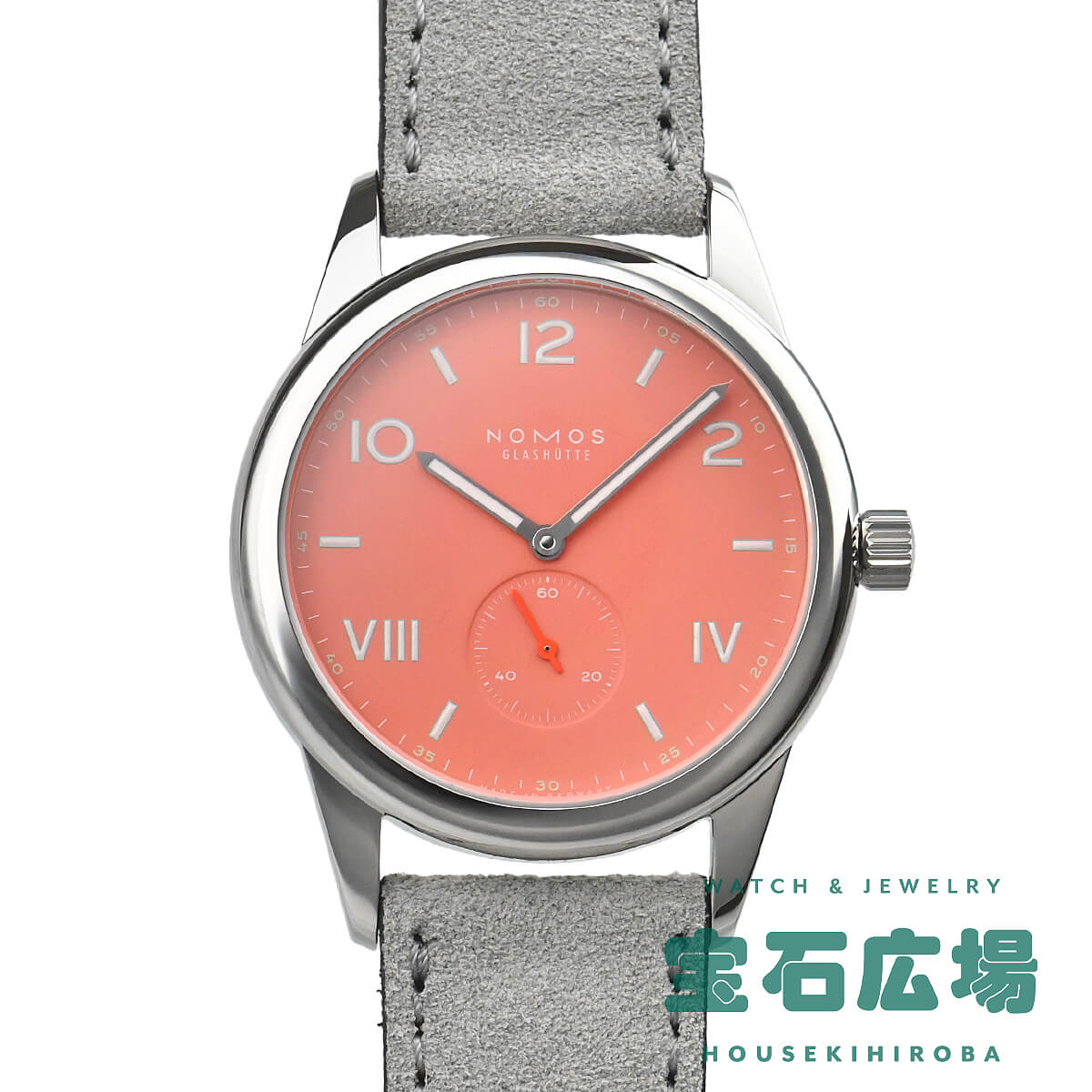 ノモス グラスヒュッテ NOMOS Glashuette クラブ キャンパス クリームコーラル NM725(725) 新品 メンズ 腕時計 : 宝石広場ヤフー店 - 通販 - Yahoo!ショッピング