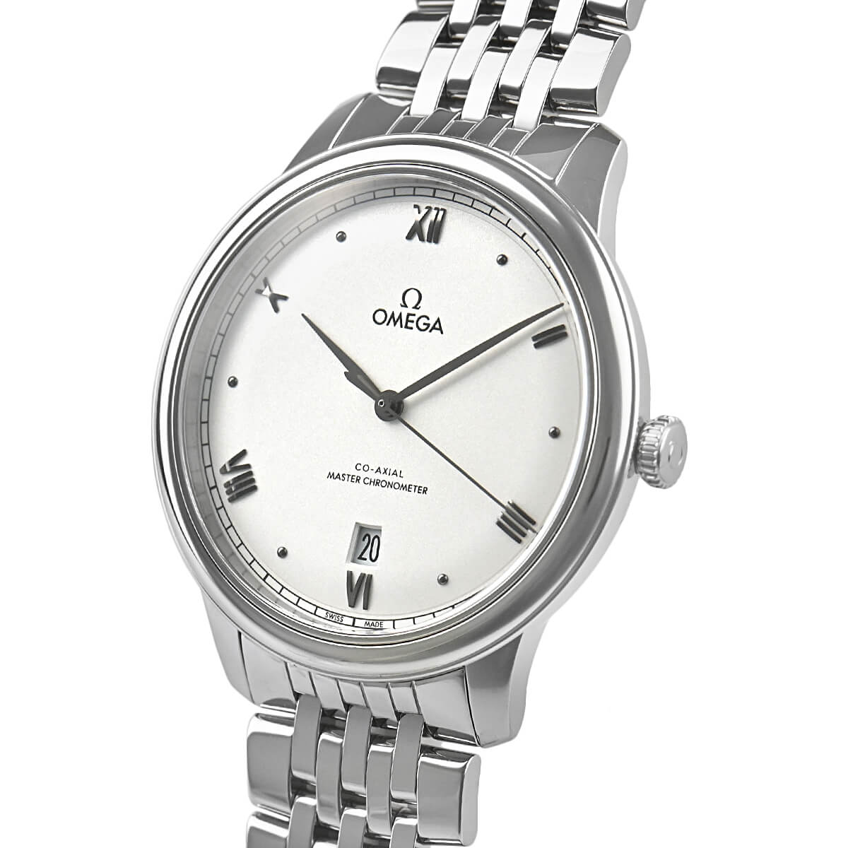 OMEGA オメガ デ・ヴィル プレステージ コーアクシャル マスタークロノメーター 434.10.40.20.02.001 新品 メンズ 腕 ...