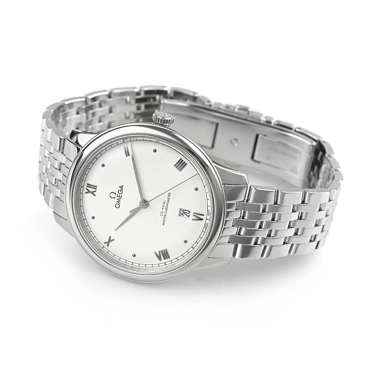 OMEGA オメガ デ・ヴィル プレステージ コーアクシャル マスタークロノメーター 434.10.40.20.02.001 新品 メンズ 腕 ...