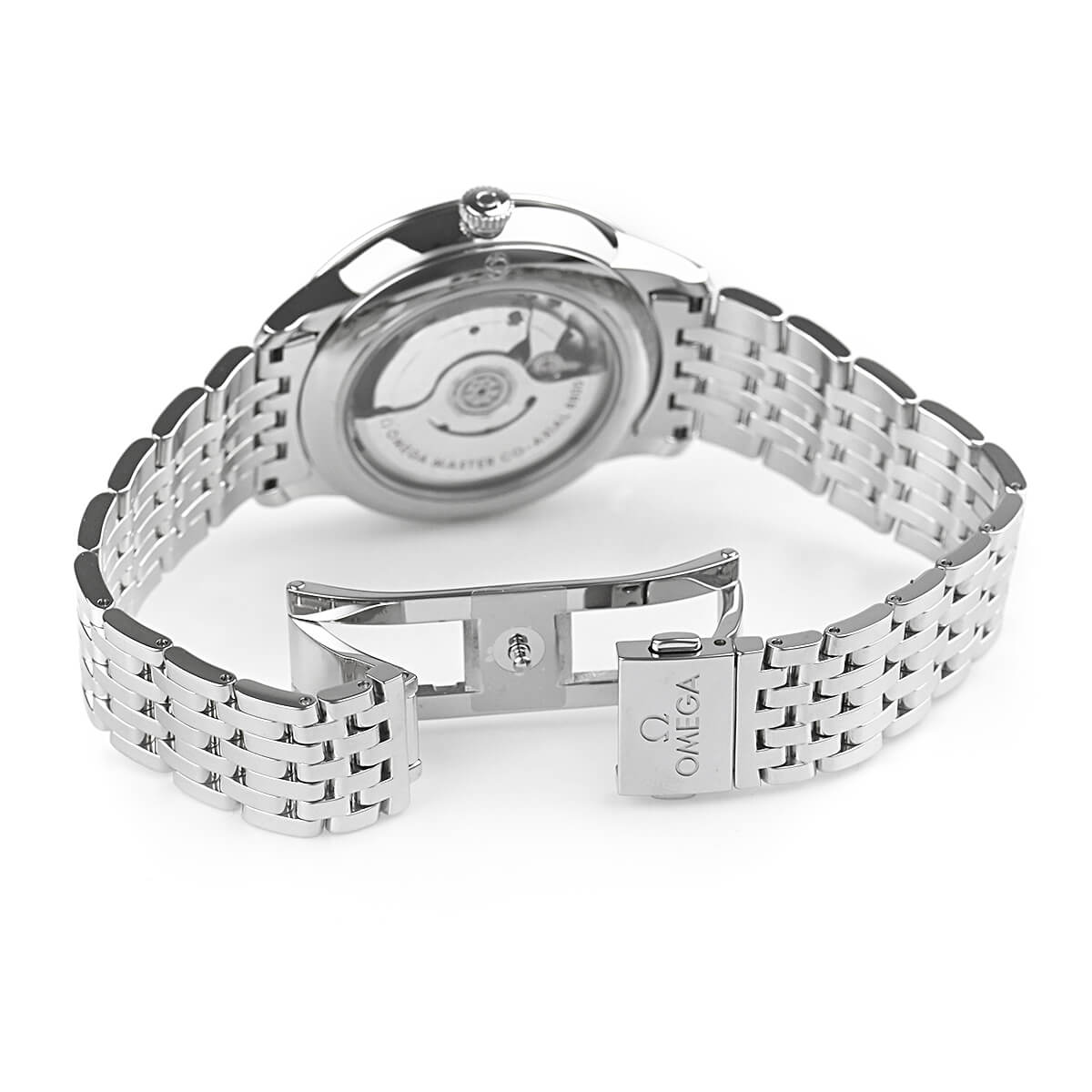 OMEGA オメガ デ・ヴィル プレステージ コーアクシャル マスタークロノメーター 434.10.40.20.02.001 新品 メンズ 腕 ...