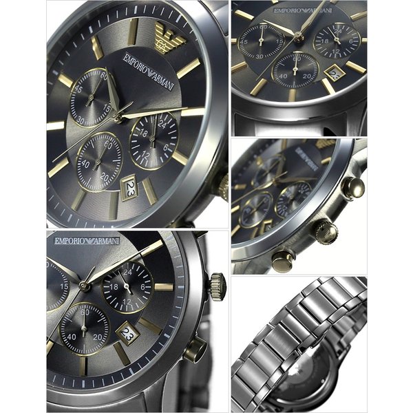 エンポリオ アルマーニ 腕時計 EMPORIO ARMANI 時計 レナート AR11047 メンズ :AR11047:腕時計 バッグ 財布の ...