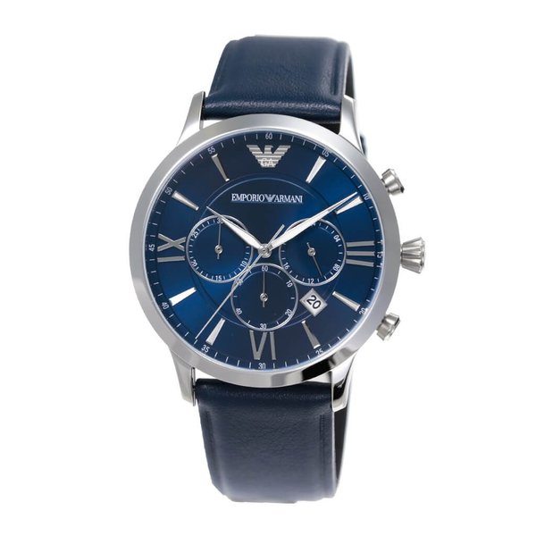 エンポリオ アルマーニ 腕時計 EMPORIO ARMANI 時計 ジョバンニ GIONANNI メンズ ネイビー AR11226 ...