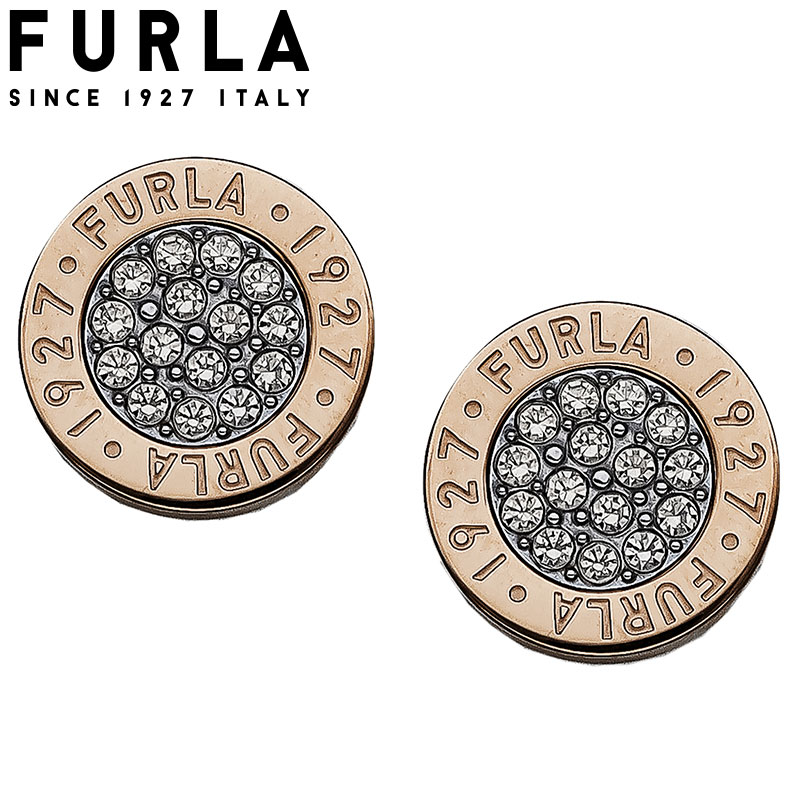 フルラ アクセサリー FURLA ピアス シジッロ SIGILLO EARRING ピンクゴールドシルバー 女性 向け レディース ...