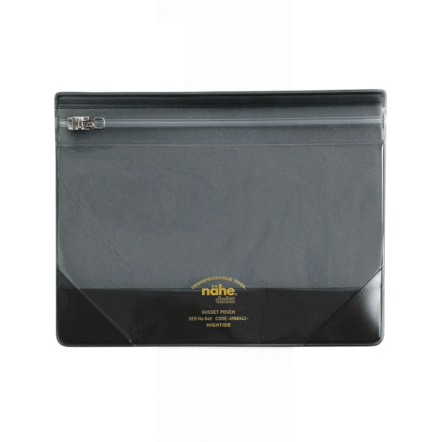 ポーチ 小物入れ nahe ネーエ ガセットポーチ クリア M クリア トラベル 化粧 メイク マスク 透明 ガジェット アクセサリー メンズ ...