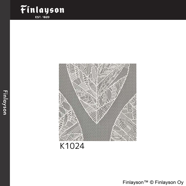 Finlayson Finlayson（フィンレイソン）オーダーレースカーテン カイホ lace K1024 巾601〜700cm×丈271〜300cm ハイグレード縫製 : インテリア ...