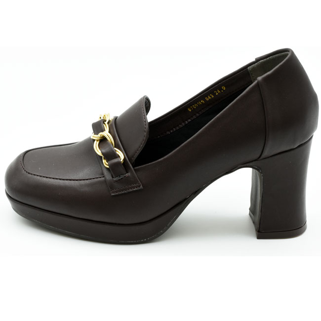 by あしながおじさん 厚底ローファー 厚底パンプス チャンキーヒール レディース 全3色 22.5-24.5 黒 8700183 (予約)は8月上旬頃〜入荷予定 あしながおじさん by 厚底ローファー 厚底パンプス チャンキーヒール