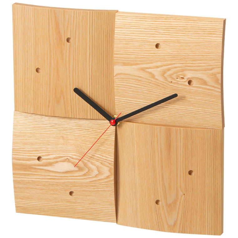 cosine (プレゼント付) コサイン 掛け時計 R タモ CW-06CT : イベリアの太陽 - 通販 - Yahoo!ショッピング