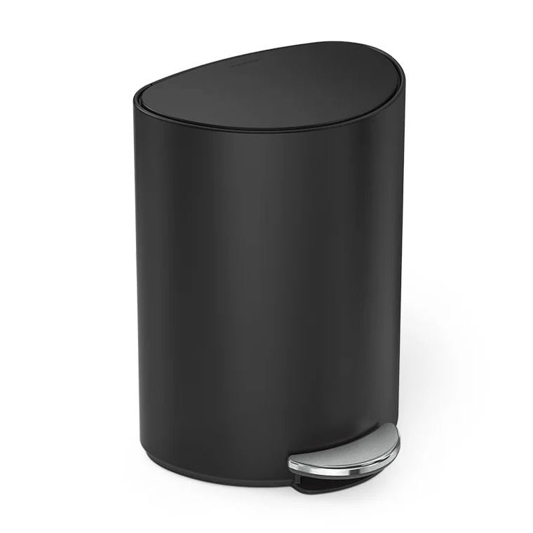 simplehuman シンプルヒューマン セミラウンドステップカン 6L CW2108 CW2109 00305 00306 シンプル ヒューマン ごみ箱 ダストボックス ペダル ふた付き ...