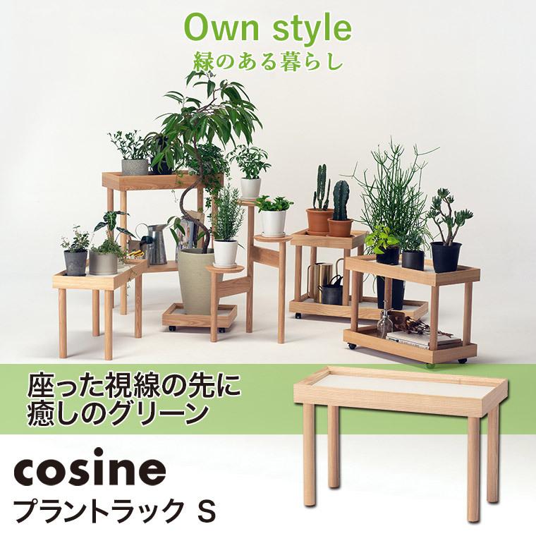 cosine (プレゼント付) コサイン プラントラック S GP-04CT 旭川家具 観葉植物 棚 : イベリアの太陽 - 通販 - Yahoo!ショッピング