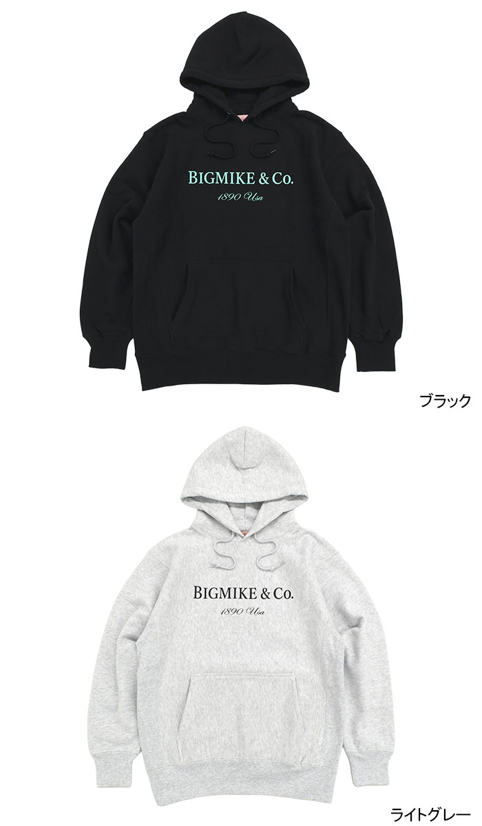 BIG MIKE（ビッグマイク） パーカー プルオーバー メンズ