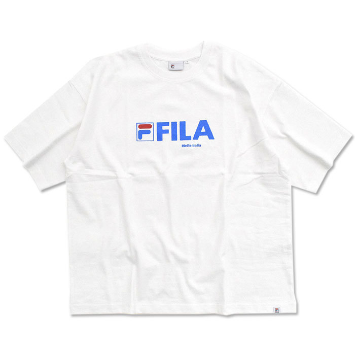 フィラ Tシャツ 半袖 FILA メンズ FM9911 ロゴ ( FM9911 Logo Tee HERITAGE ビッグシルエット オーバー ...