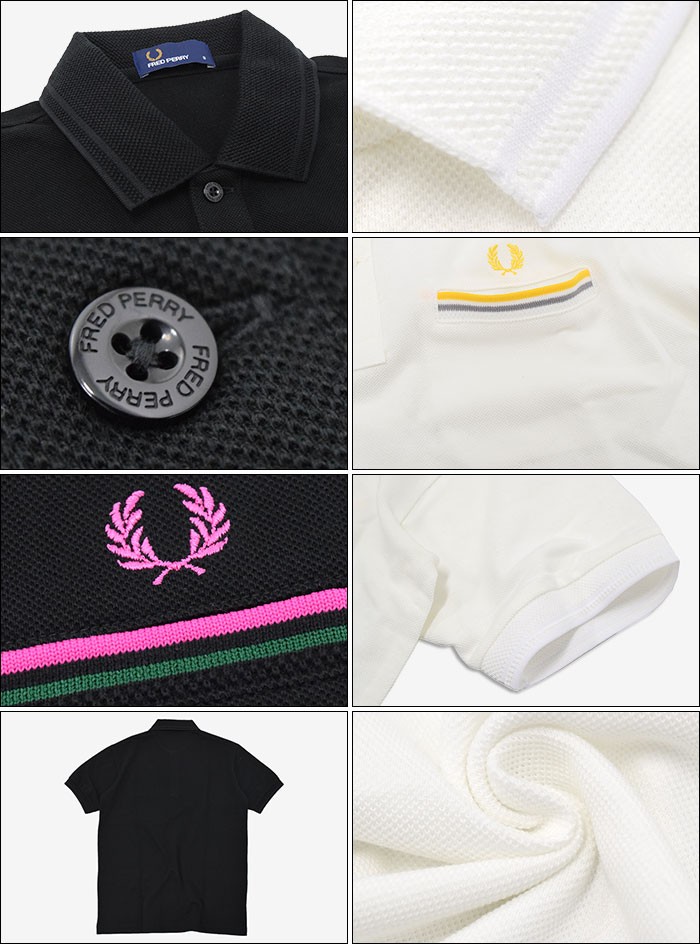 FRED PERRY フレッドペリー ポロシャツ 半袖 メンズ ティップド FRED PERRY フレッドペリー ポロシャツ 半袖 メンズ ティップド