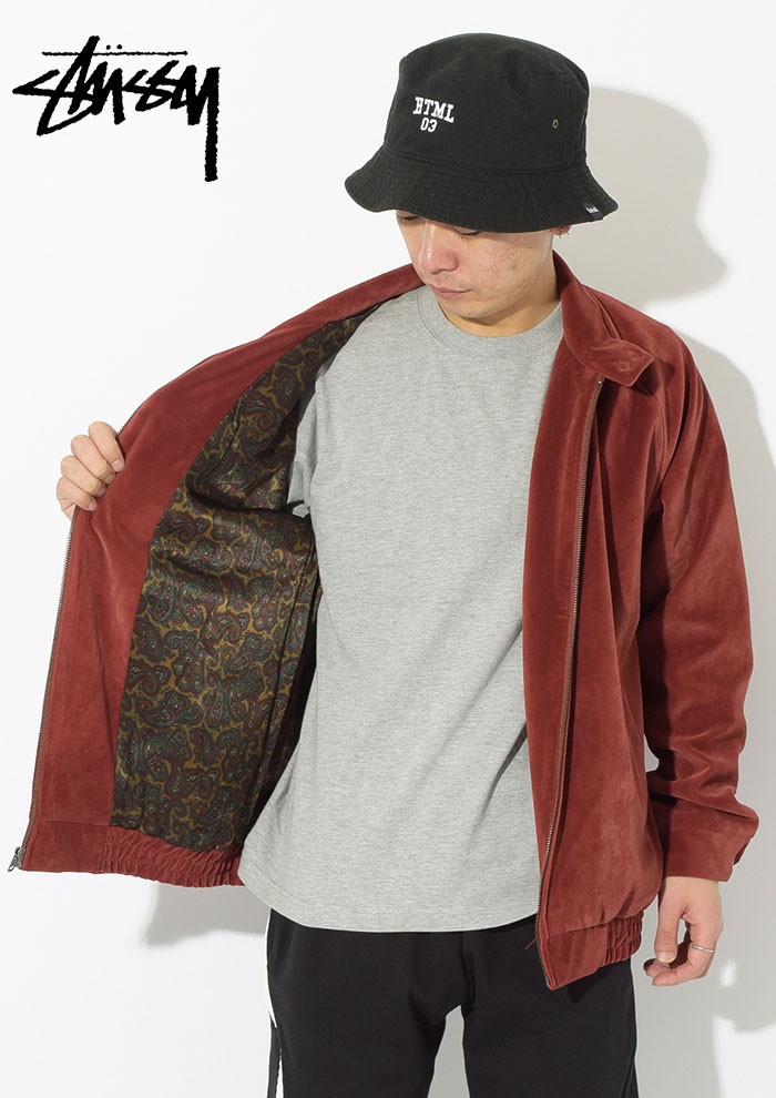 STUSSY ステューシー ジャケット メンズ Velvet Harrington STUSSY ステューシー ジャケット メンズ Velvet Harrington