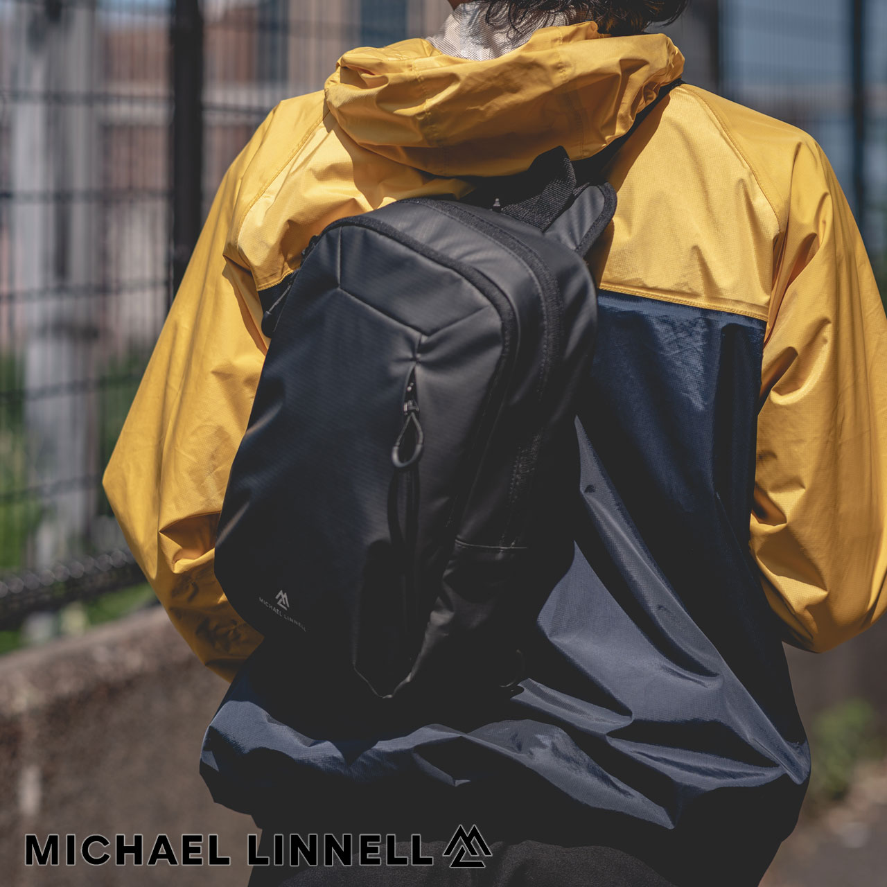 MICHAEL LINNELL マイケルリンネル ショルダーバッグ ワンショルダーバッグ 斜め掛けバッグ 8L 撥水 雨対策 メンズ ...