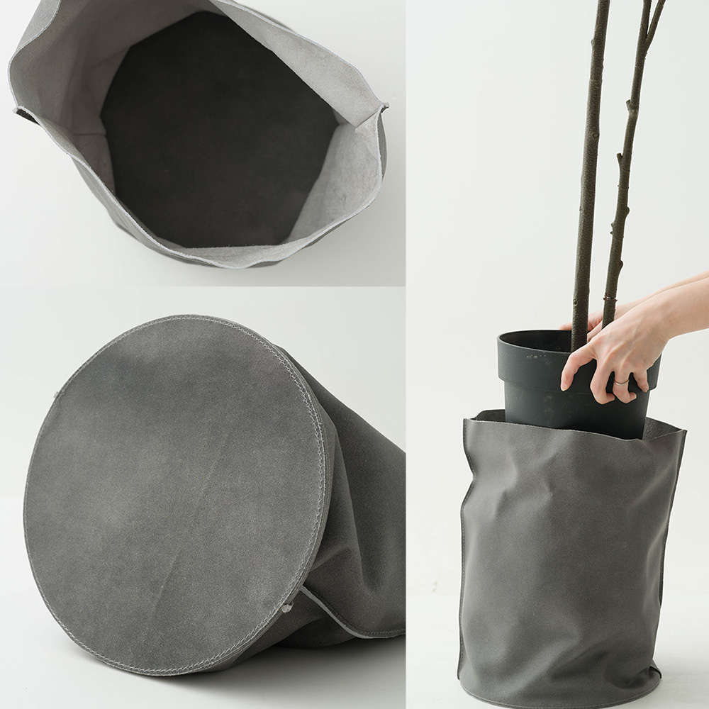 収納ボックス おしゃれ ストレージカバー レザー 鉢カバー CSZ : DIY インテリア 友安製作所 ヤフー店 - 通販 - Yahoo!ショッピング