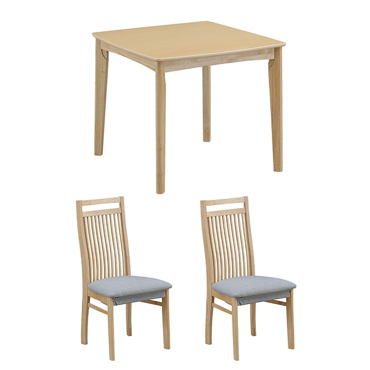 こたつテーブル セット ハイタイプ コタツ テーブル ダイニング ダイニングテーブルセット 2人 ブリス 80×80台+チェア2Pセット シンプル 高脚こたつ : い草王国こたつ王国 ...