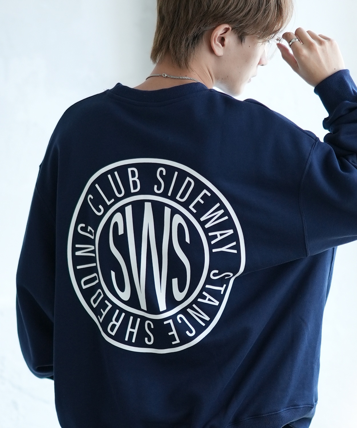 improves トレーナー メンズ SIDEWAY STANCE サイドウェイスタンス オリジナルプリント グラフィック スウェット サークルロゴ オーバーサイズ アメカジ カジュアル ...