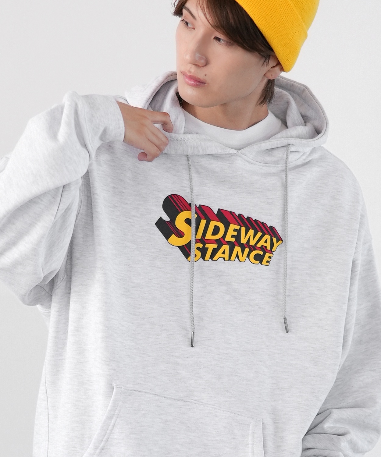 improves（インプローブス） パーカー メンズ SIDEWAY STANCE サイドウェイスタンス オリジナルプリント グラフィック スウェット 3D発泡アメコミロゴ オーバーサイズ ...