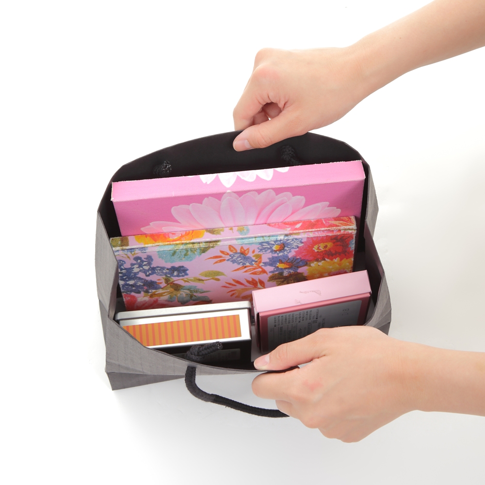 紙袋 トートバッグ 高級感 黒 オシャレ ショッパー プレゼント ギフト 50枚 BK260 260×90×210 : 井上紙業株式会社 紙箱・紙袋専門店 - 通販 - Yahoo!ショッピング