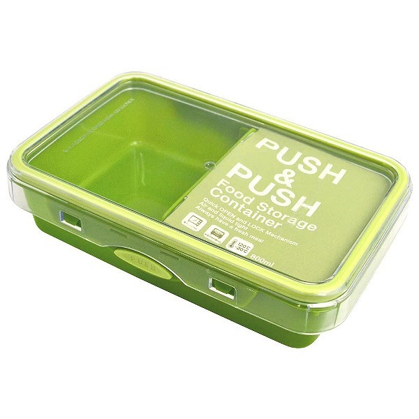 お弁当箱 1段 PUSH＆PUSH2 保存容器 800ml ランチボックス （ 男子 大容量 弁当箱 軽量 ） :340480:インテリアパレットヤフー店 - 通販 - Yahoo!ショッピング
