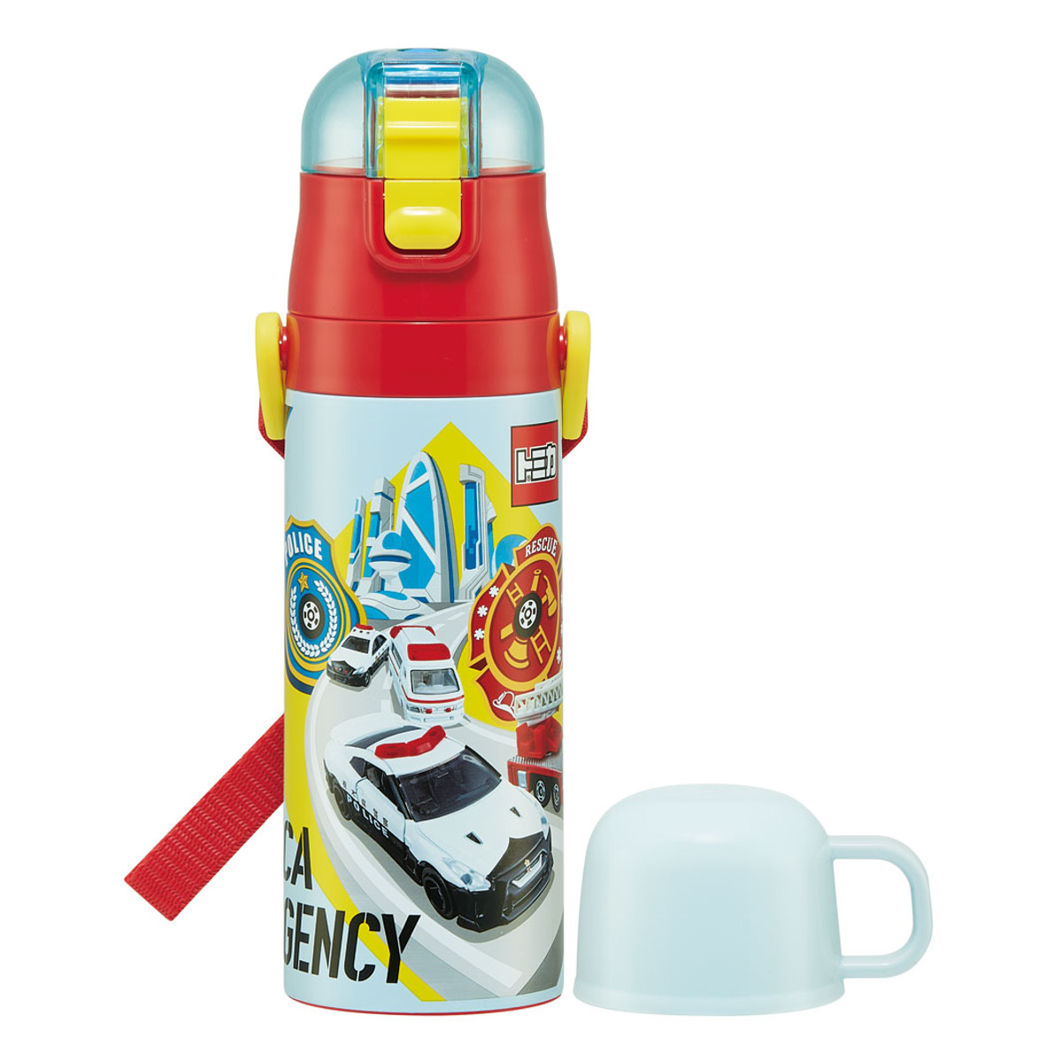 水筒 キッズ 430ml 2way 直飲み コップ ステンレス キャラクター （ マイメロ ミッキー＆フレンズ すみっコぐらし アナ雪 トイストーリー カーズ ドラえもん ） :420074 ...