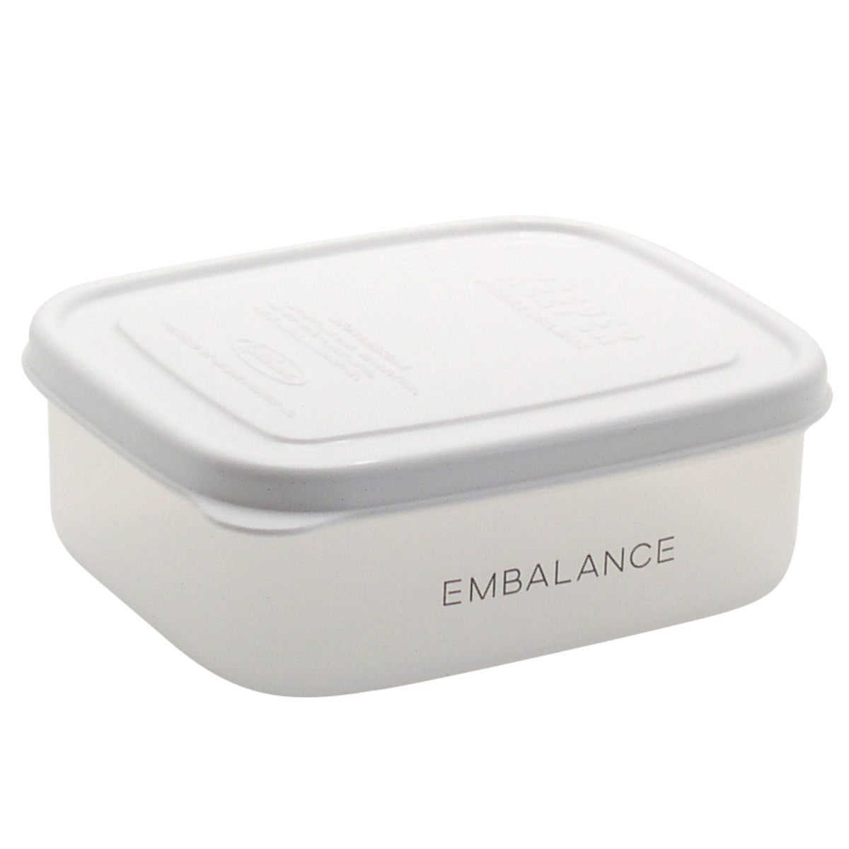 EMBALANCE 保存容器 370ml レクタングルコンテナ 角型 （ エンバランス プラスチック 食洗機対応 電子レンジ対応 冷凍 冷蔵 ...