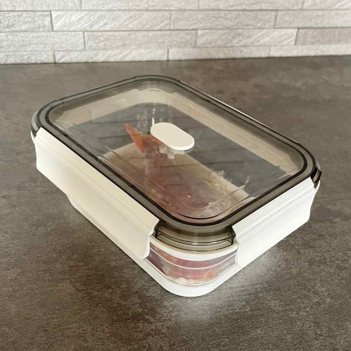 保存容器 1.2L Felio たためるシリコン保存＆ランチBOX 長方形 （ プラスチック シリコン 密閉 折りたたみ 電子レンジ対応 ...