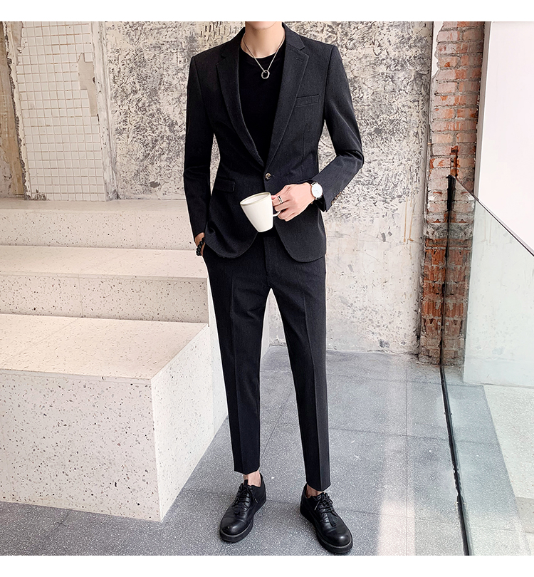 スーツセット ジャケット テーパードパンツ カジュアル フォーマル