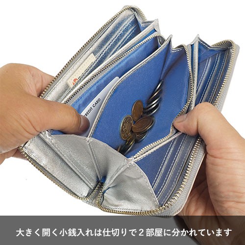 Manhattaner's 和マンハッタナーズ 長財布 ラウンドファスナー Manhattaner's 和マンハッタナーズ 長財布 ラウンドファスナー