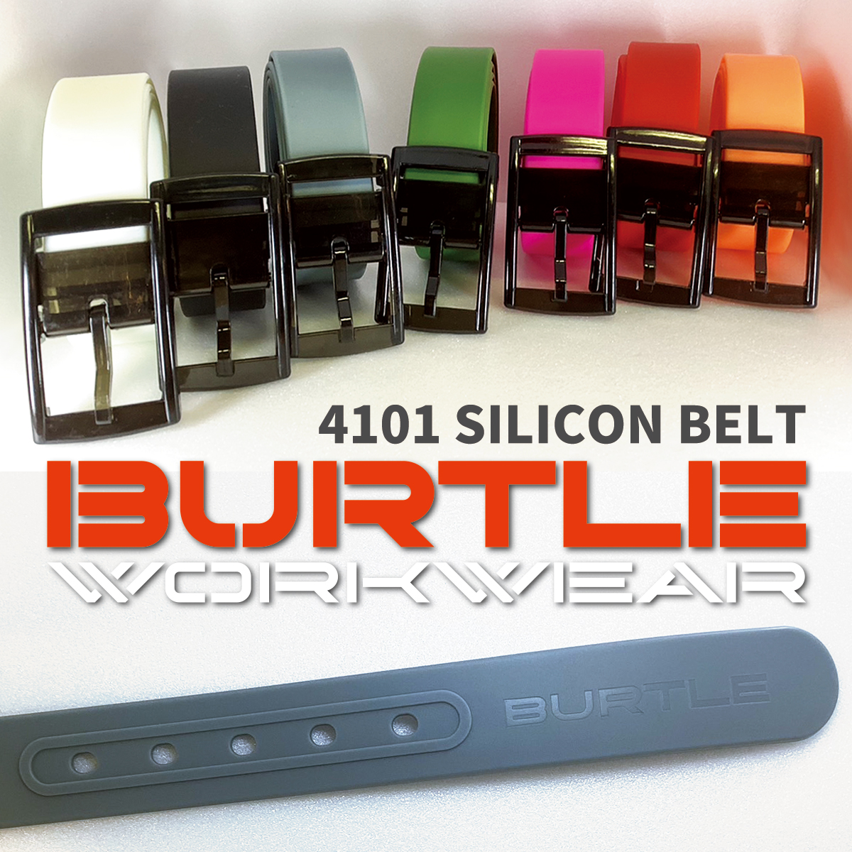 BURTLE 当日出荷可能 バートル シリコンベルト 4104 サイズ調整可能 115cm フリーサイズ 金属不使用 防水 宅配のみ ...