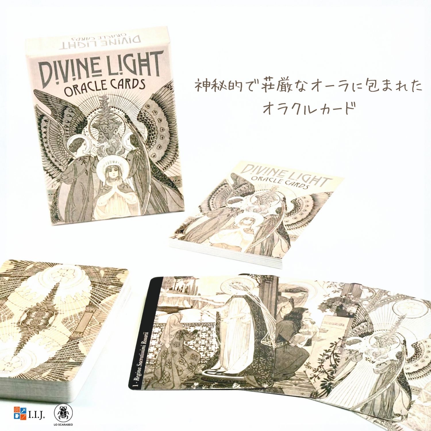 ディバイン・ライト・オラクルカード Divine Light Oracle Cards オラクルカード 英語 アファメーション 占い 正規品 ...