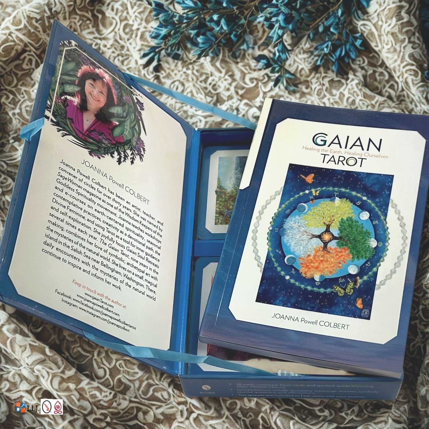 ガイアン・タロット Gaian Tarot タロットカード 78枚 ウェイト版 タロット占い 日本語解説書付き 正規品 : クロノスゲート ...