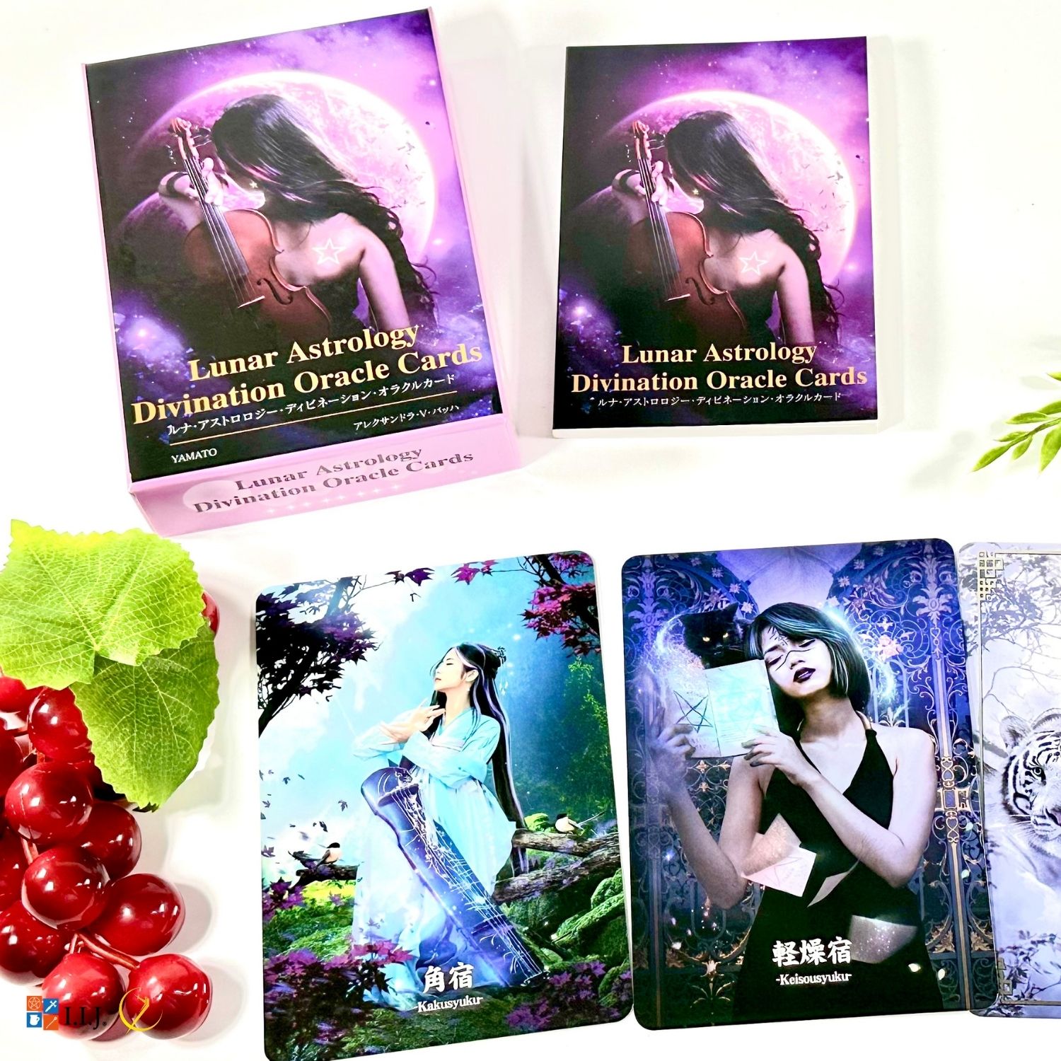 ルナ・アストロロジー・ディビネーション・オラクル カード Lunar Astrology Divination Oracle Cards オラクルカード 日本語 占い スピリチュアル ...